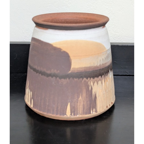 Art | Vintage Ed Davidson Signed Studio Art Pottery Crock Dripping ...